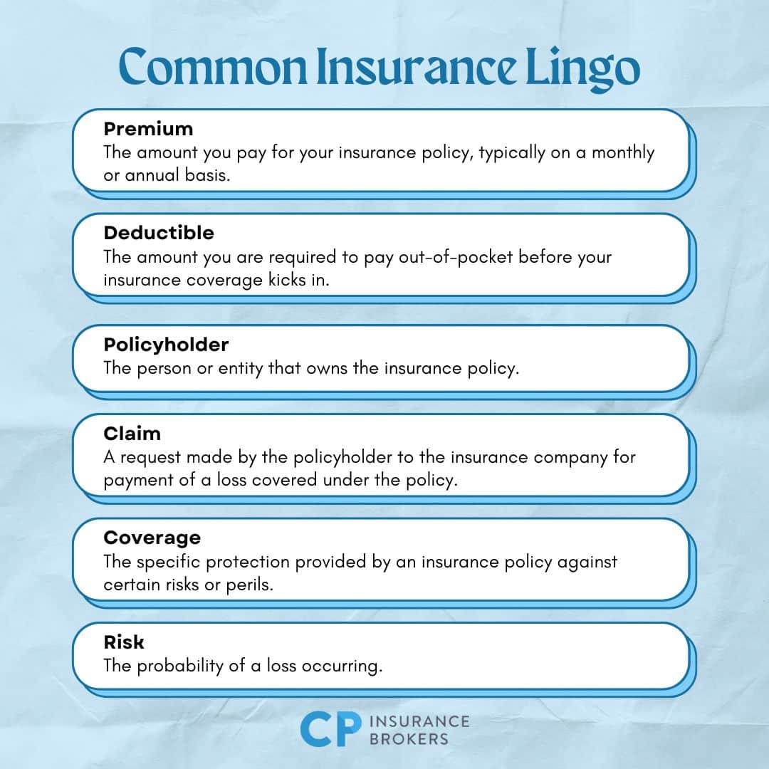 A Guide to Understanding Different Types of Insurance - CP Insurance